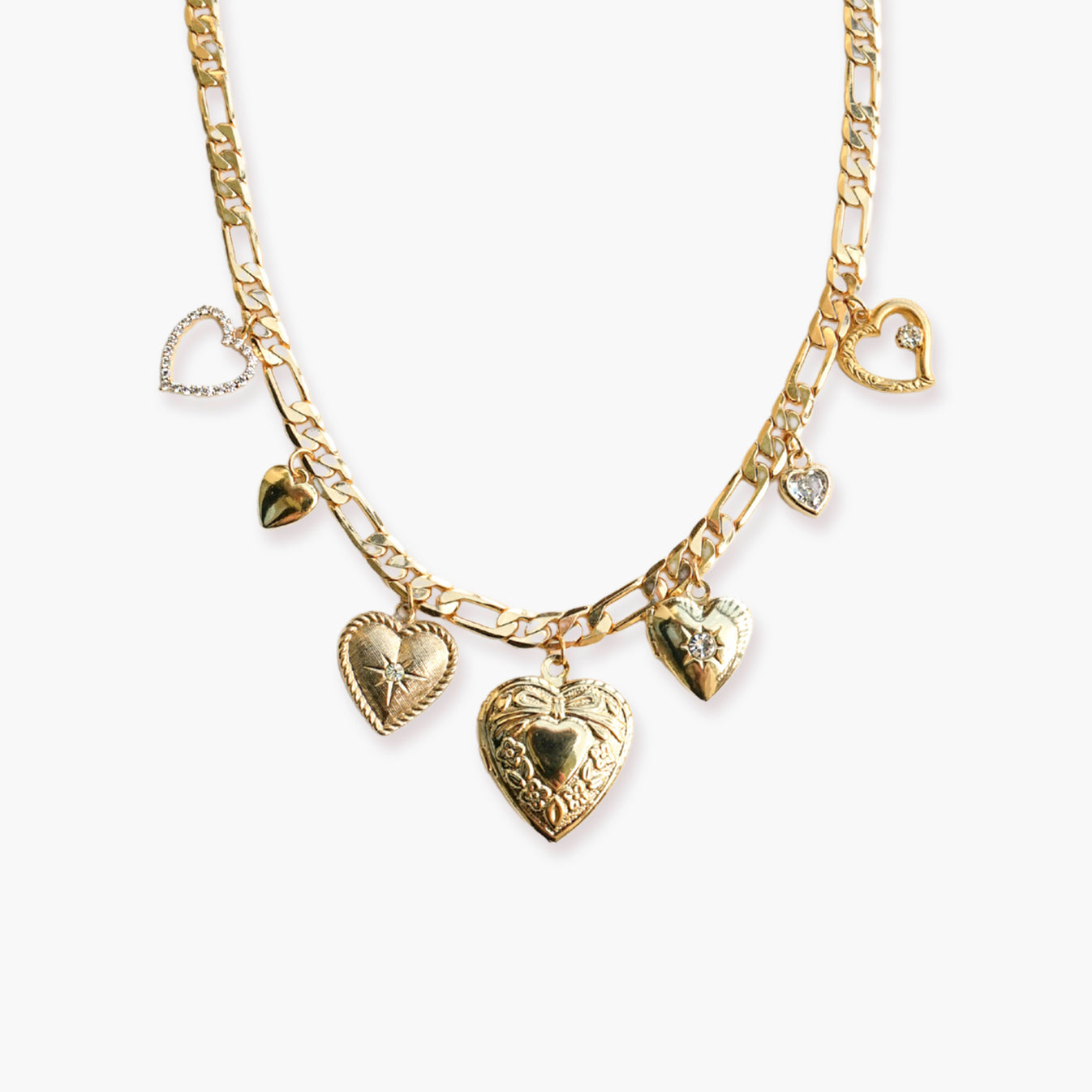 Corazon Vintage Charm necklace – Maison Momo